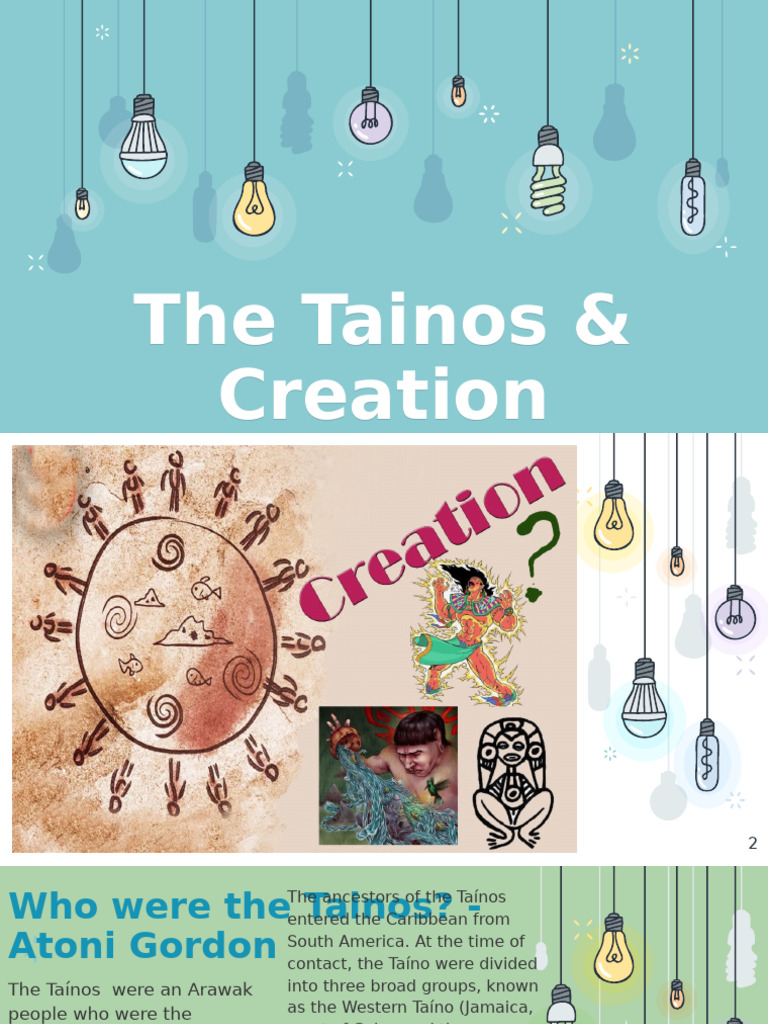 The Tainos and Creation | PDF | Caribbean