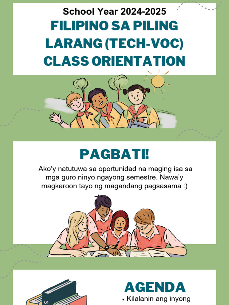 Class Orientation | PDF