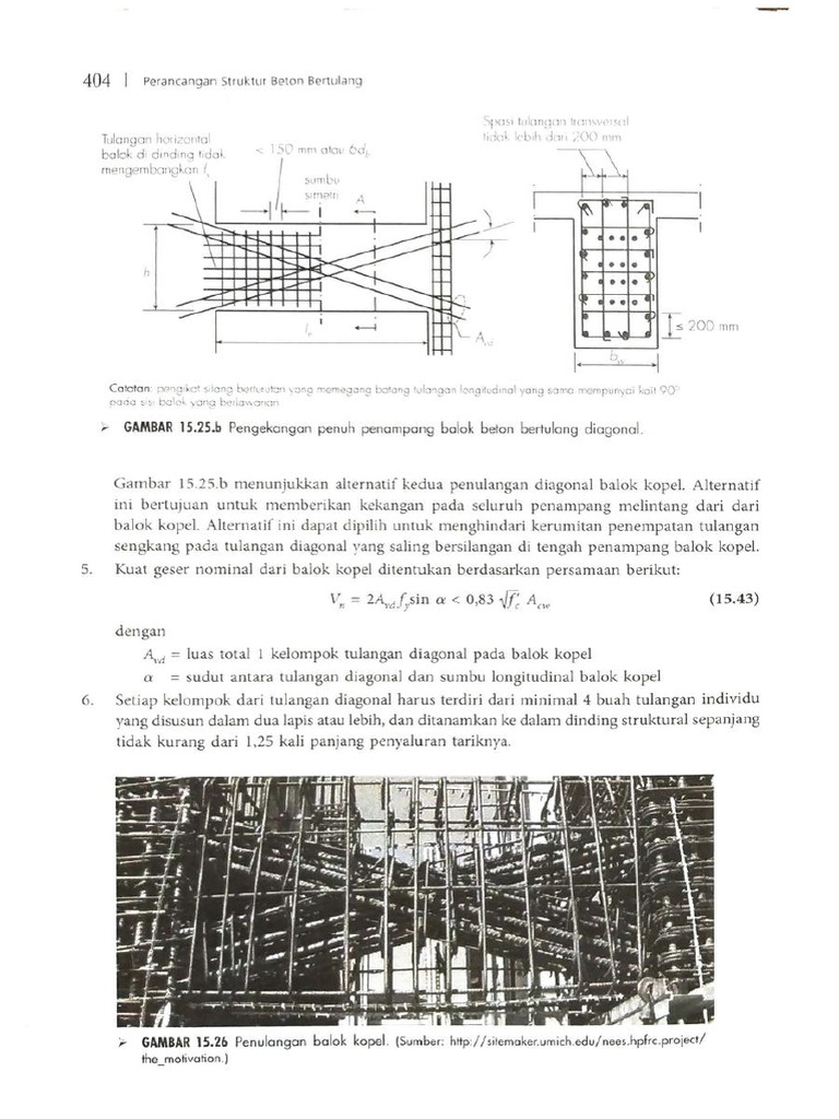 Perancangan Struktur Beton Bertulang | PDF