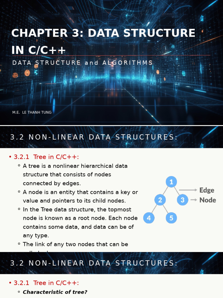 Tree and Graph Structures in C | PDF | Vertex (Graph Theory) | Combinatorics