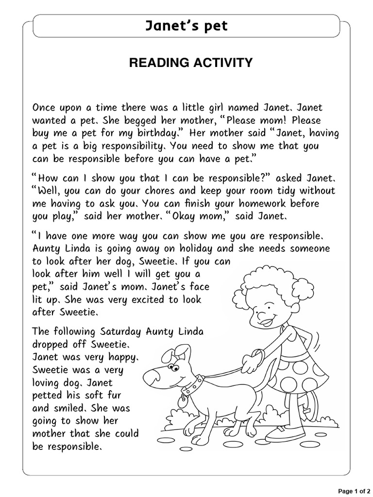Grade 3 Formal Assessment Reading Activitypdf | PDF
