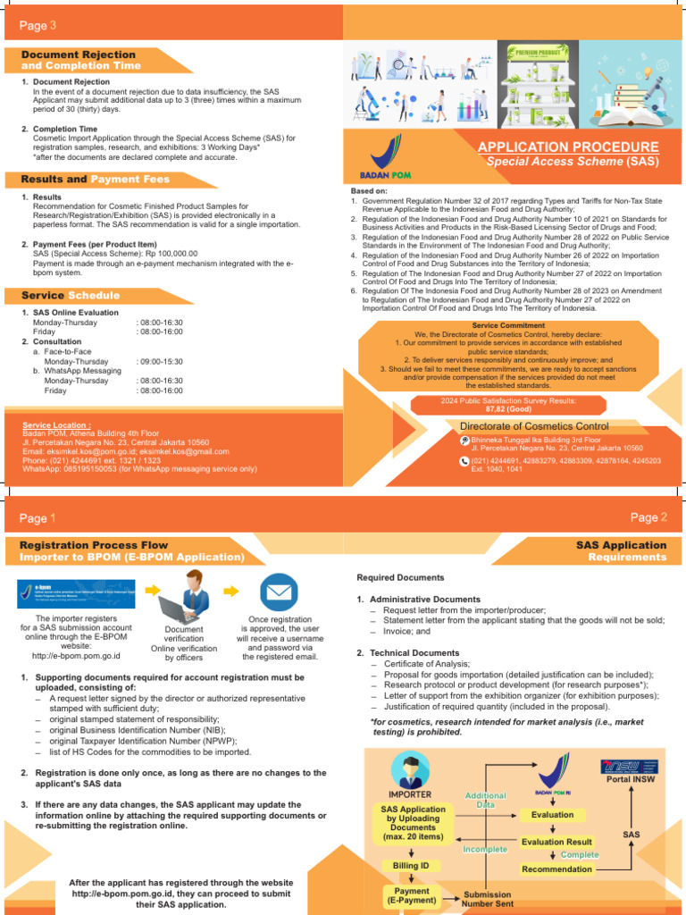 Special Access Scheme Application Guide | PDF | Sas (Software)
