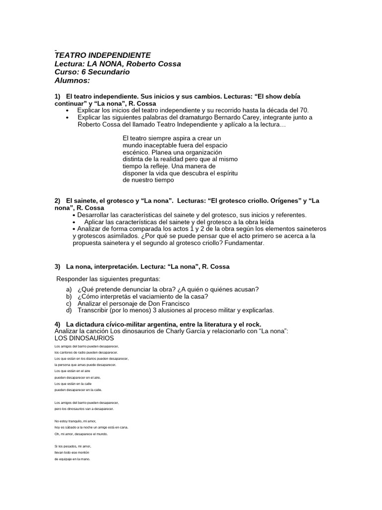 TP La Nona 2024 | PDF