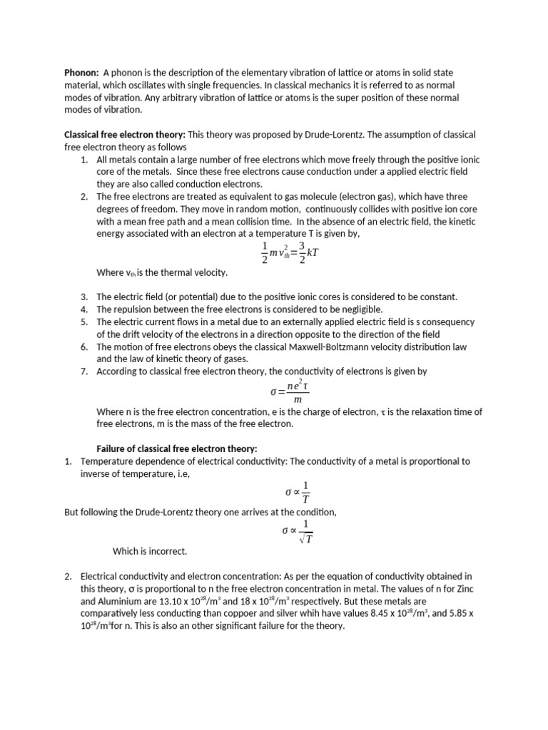 Electrical Conductivity | PDF | Electron | Electrical Resistivity And Conductivity