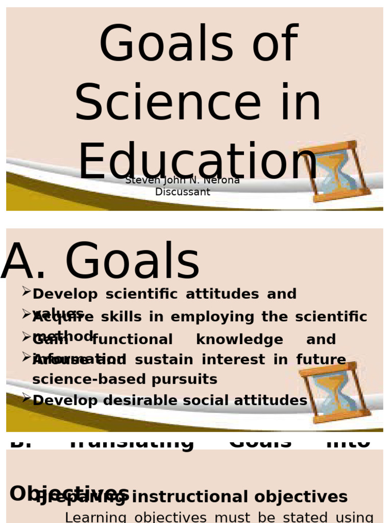 Goals of Science-Steven John | PDF