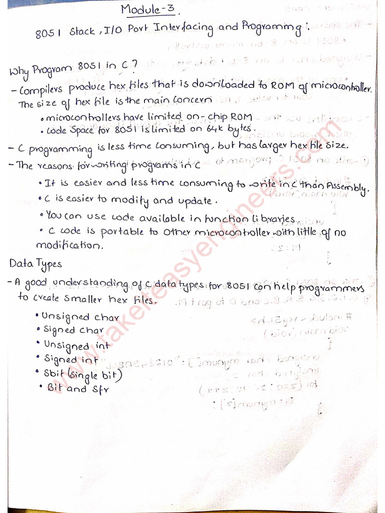 Microcontroller Module 3 - Tie | PDF