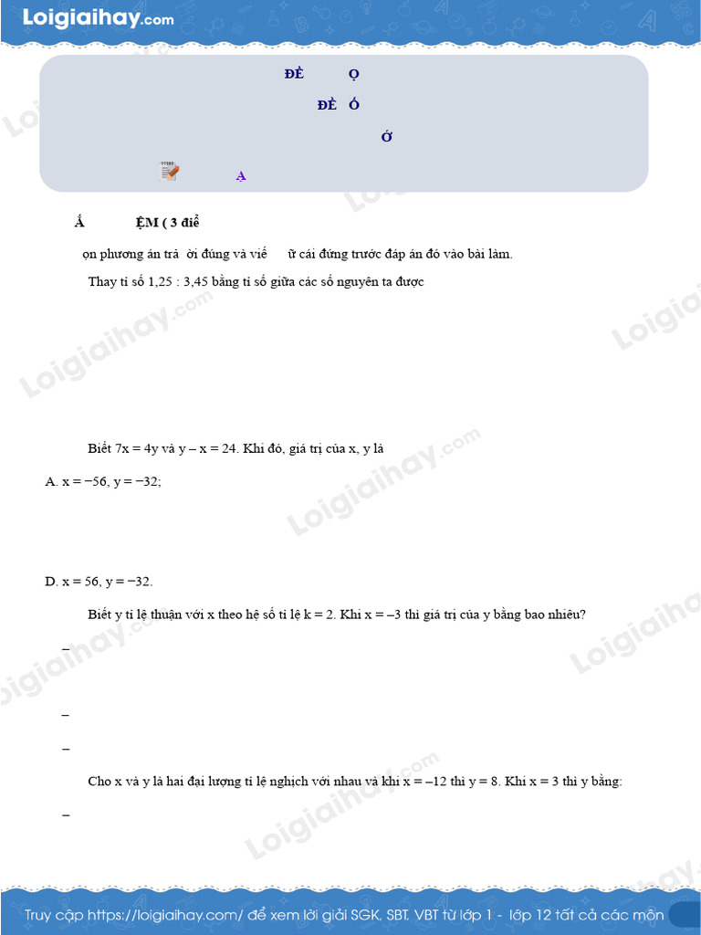 De Kiem Tra Giua Hoc Ki 2 Toan 7 de So 2 Ket Noi Tri Thuc 1742176941 | PDF