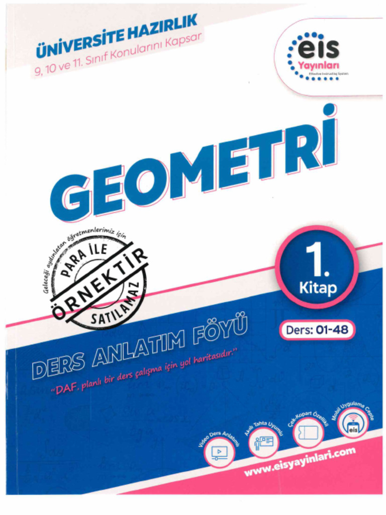 EİS Geometri 1. Kitap | PDF