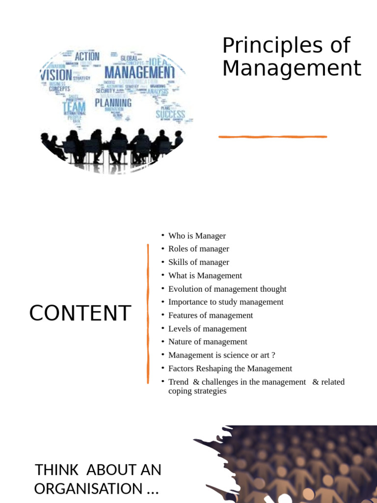 Principles of Management - MODULE 1 - 2024 | PDF | Goal | Leadership