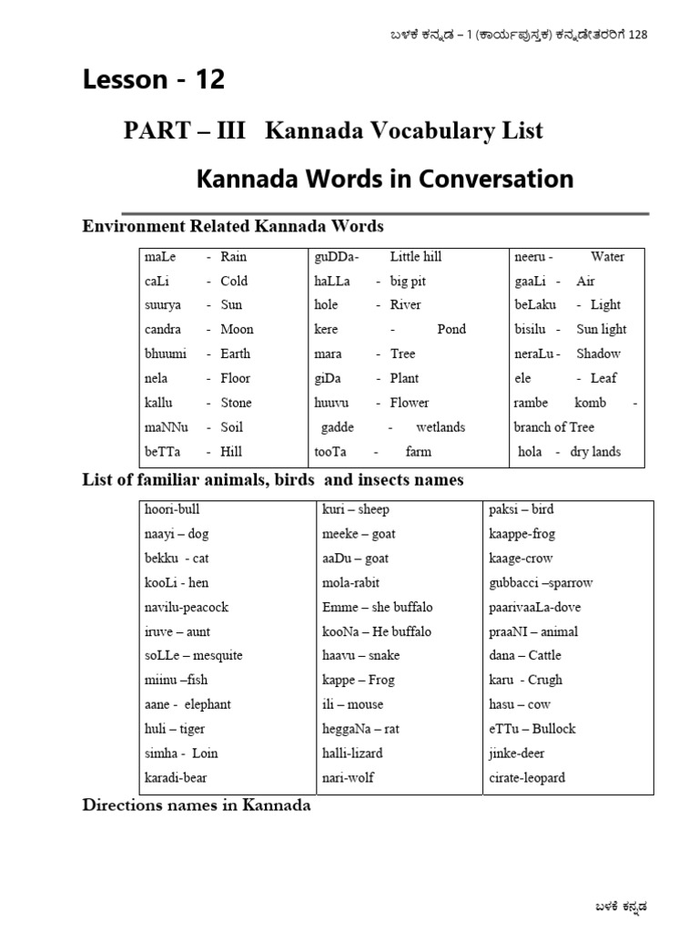 Balake Kannada-1 - 250322 - 124320 | PDF