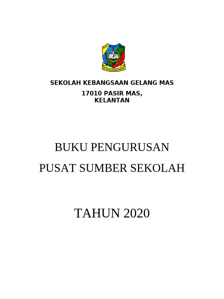 Isi Kandungan PSS 2020 | PDF