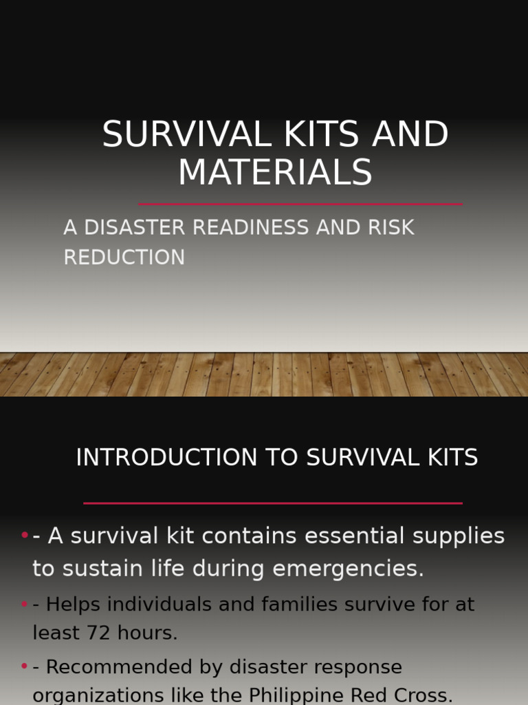Essential Survival Kit Guide | PDF