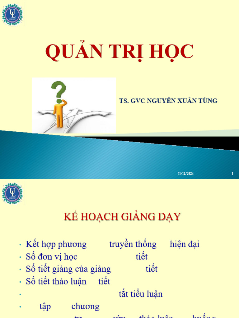 Bài Giang QTH | PDF