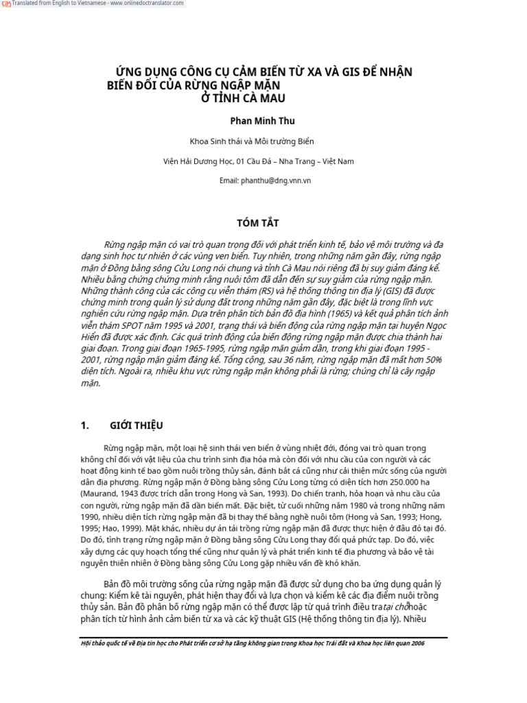 biến đổi RNM | PDF