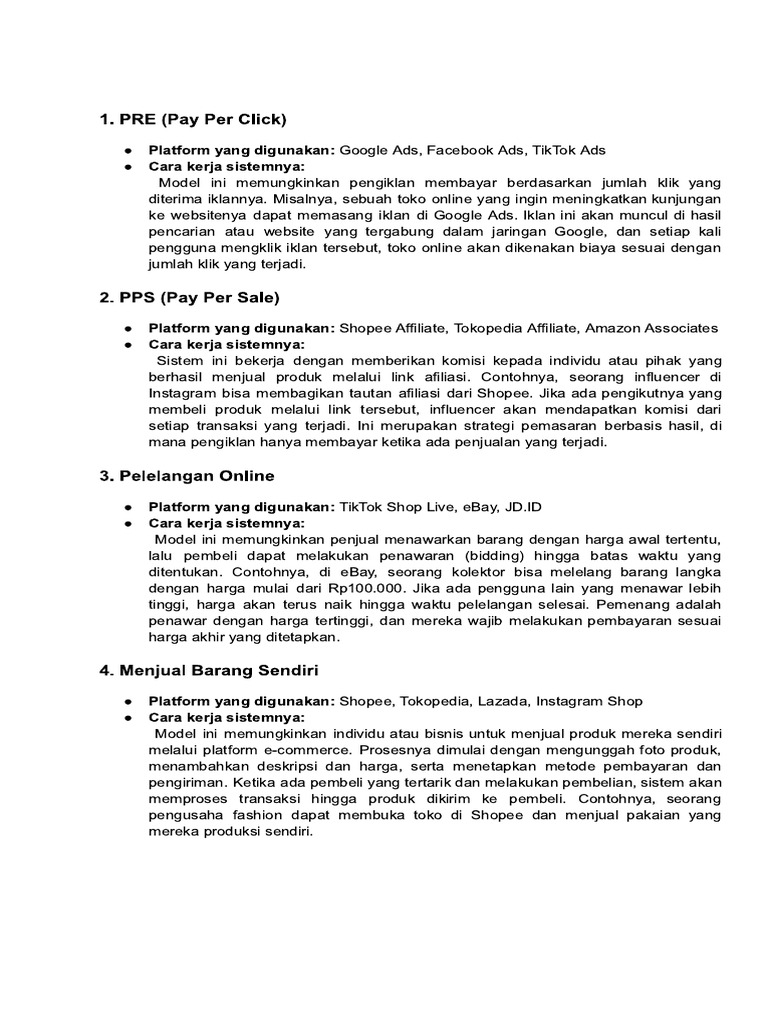 Implementasi e Commers | PDF