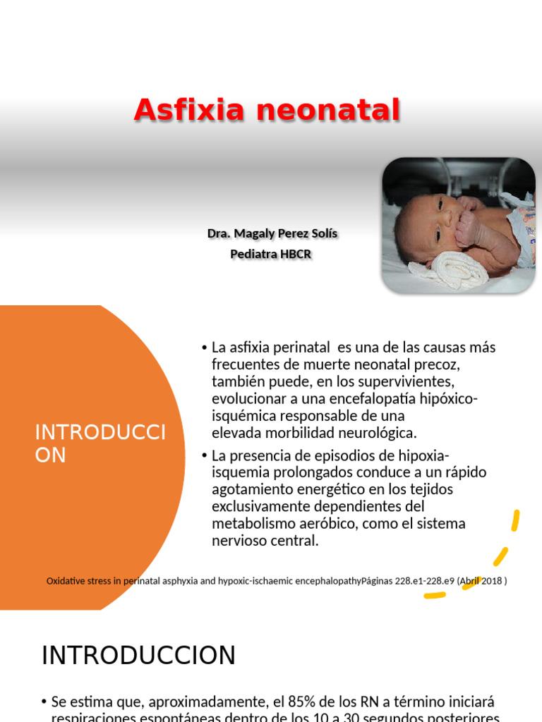 Asfixia Neonatal | PDF | Feto | Especialidades Medicas