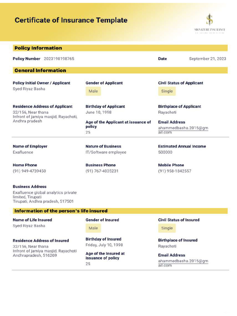 Aditya Birla Life Insurance | PDF