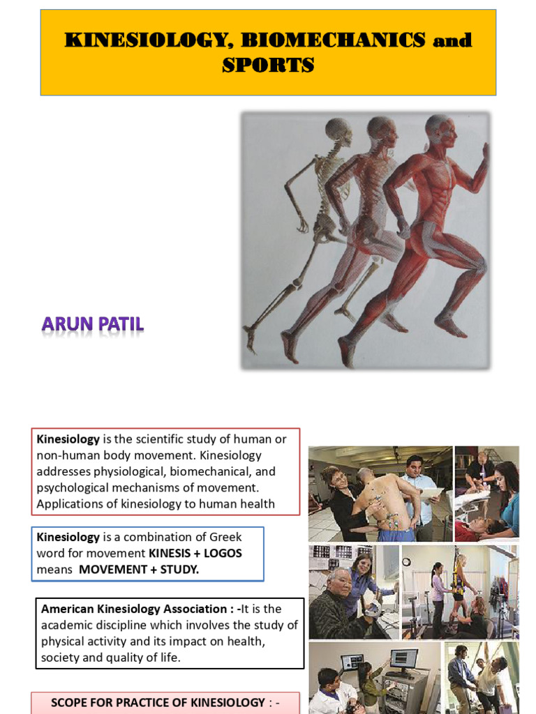 Kinesiology and Biomechanics Overview | PDF | Anatomical Terms Of ...