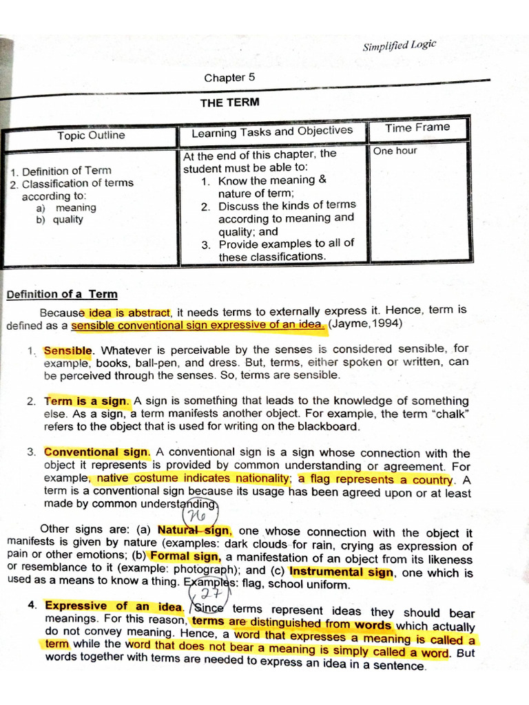 Logic-Chapter 5 | PDF