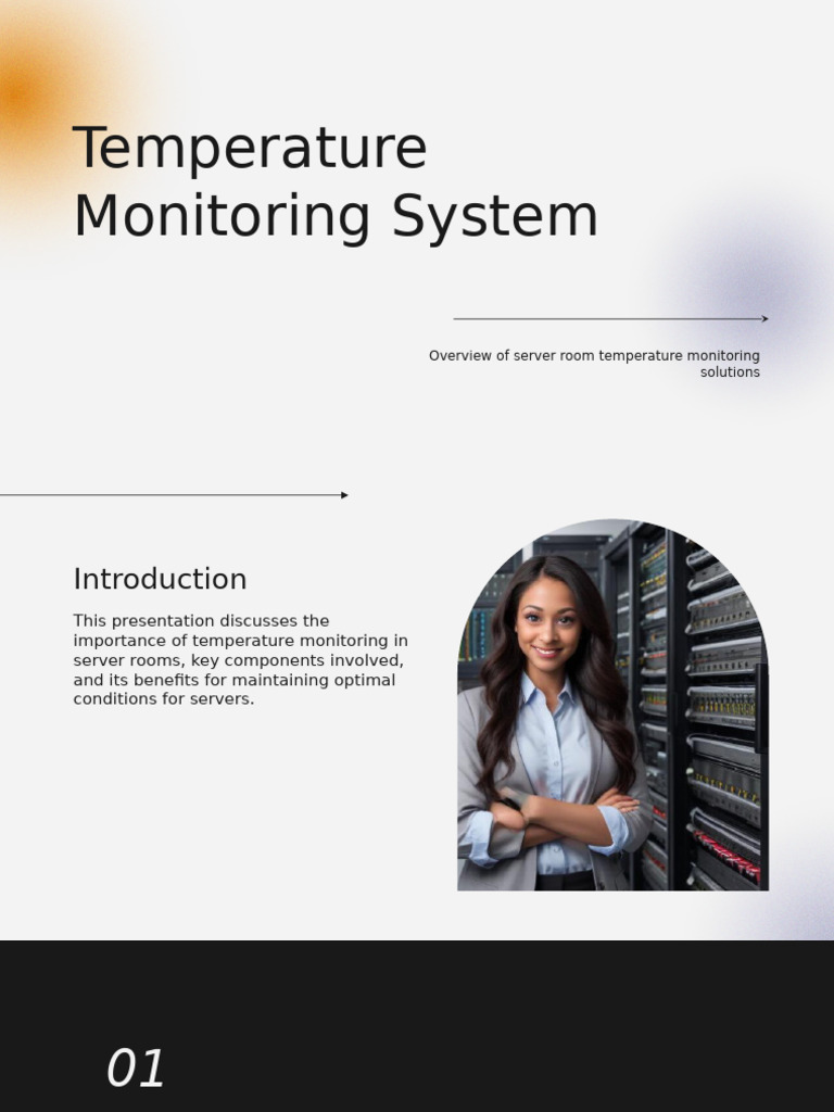 Server Room Temperature Monitoring | PDF | Data Center | Computing