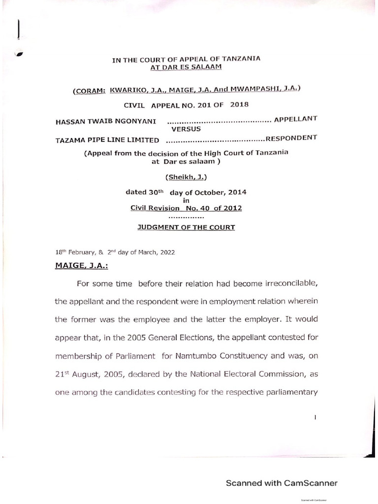 The Applicability of Section 38 of The Civil Procedure Code (CPC) | PDF