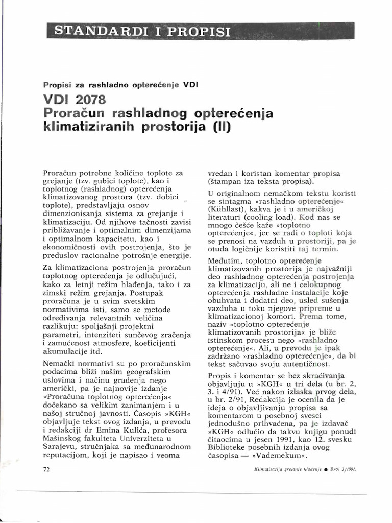 Vdi 2078-2 | PDF