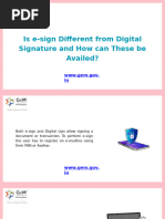EMudhra ESign User Guide v1.2 | PDF | Authentication | Cyberspace