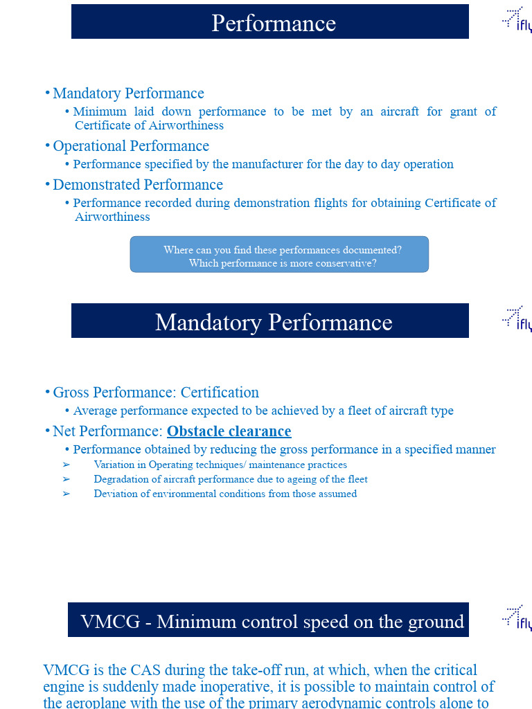 Performance Summary | PDF | Aerospace | Aviation