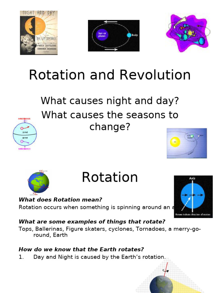 Abero Rotation Vs Revolution | PDF