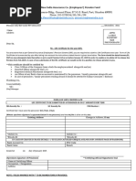 LIC Life Certificate Format | PDF