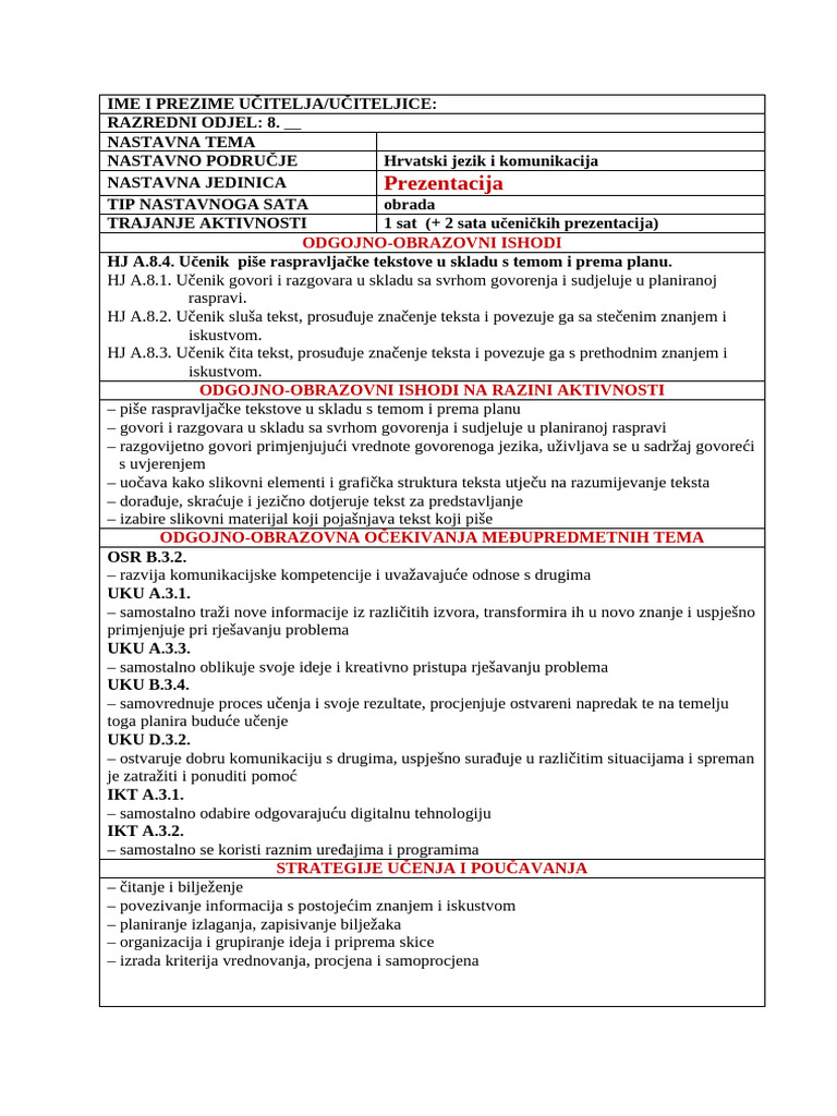 Prezentacija, Lekt. | PDF