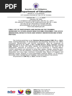 ARAL - Program - Attendance SAMPLE 2025 2026 | PDF | Philippines | Public Administration