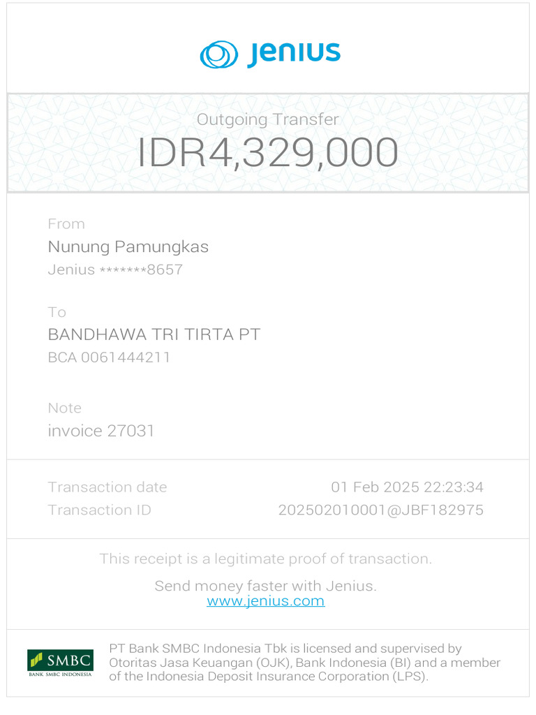 Jenius_eReceipt_202502010001JBF182975 | PDF