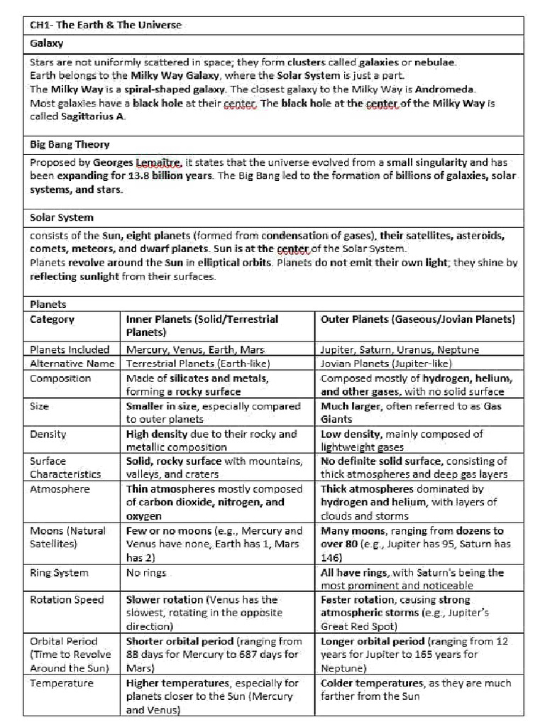 Universe Earth | PDF