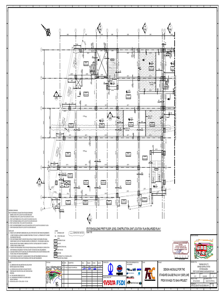 Mwanza Central Station Construction Plan | PDF