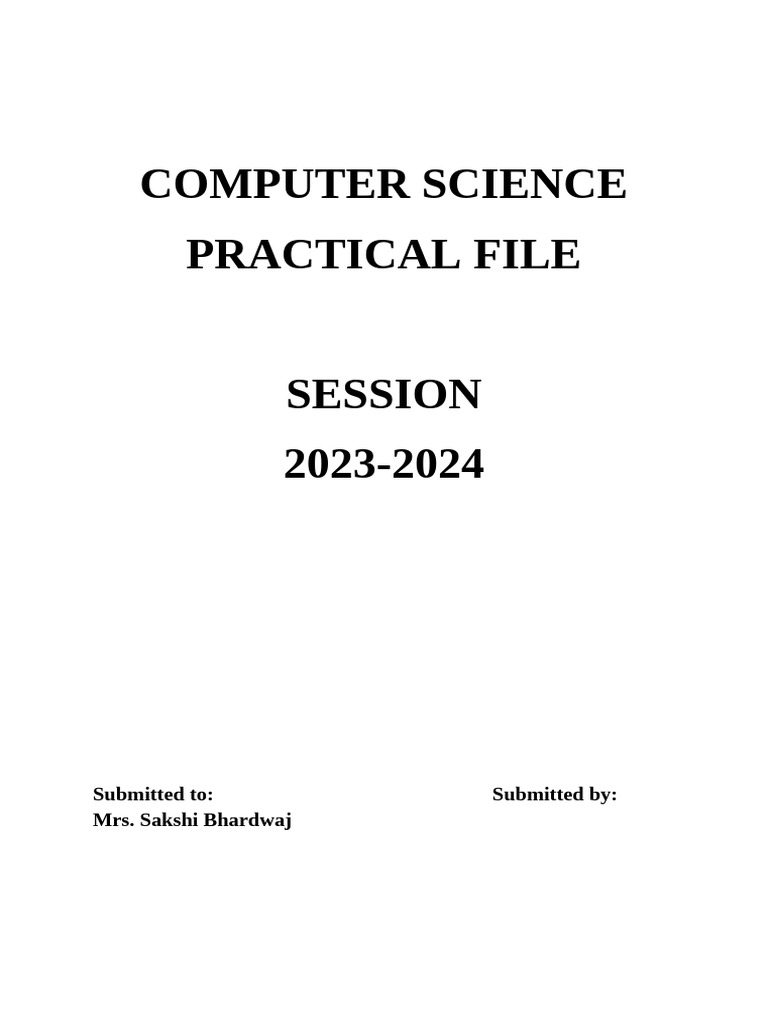 Final Project File Class 12 | PDF | Integer (Computer Science) | String (Computer Science)