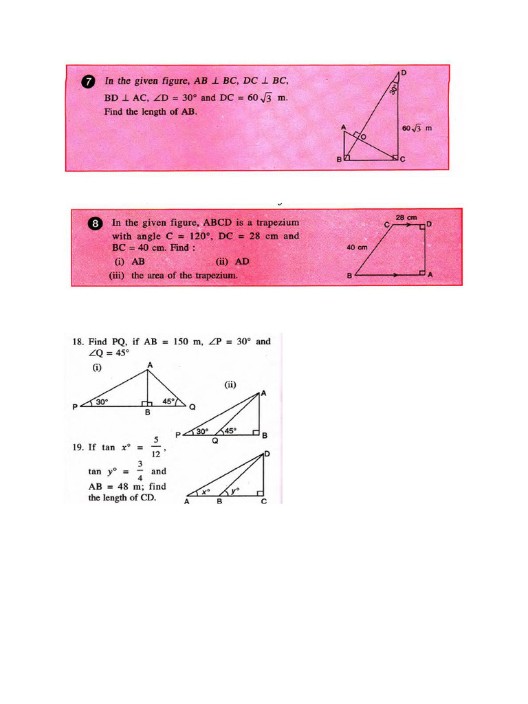 test right triangles | PDF