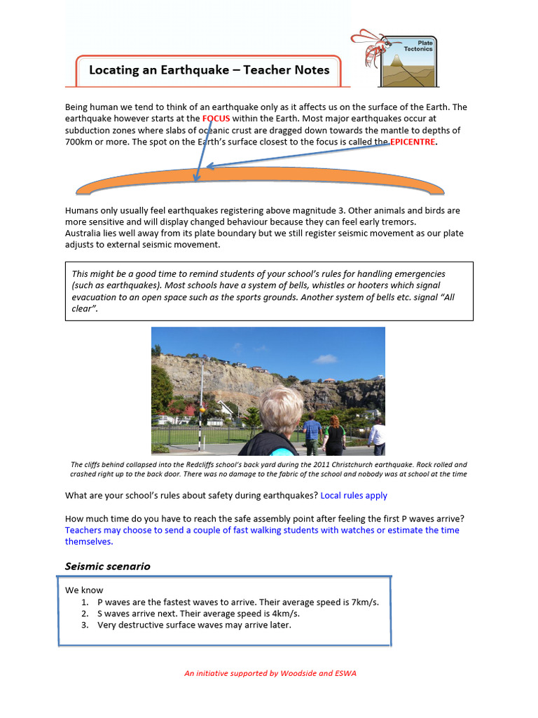Understanding Earthquake Location Basics | PDF | Earthquakes | Seismology