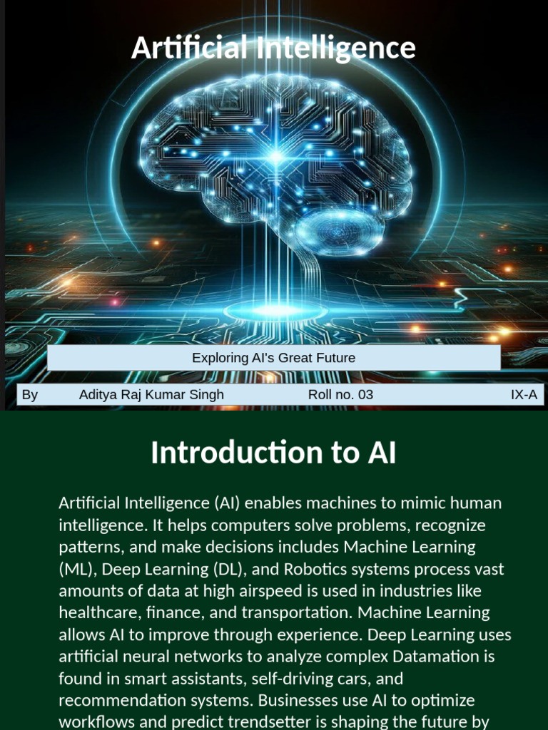 Conclusion on AI's Impact and Future | PDF | Artificial Intelligence ...