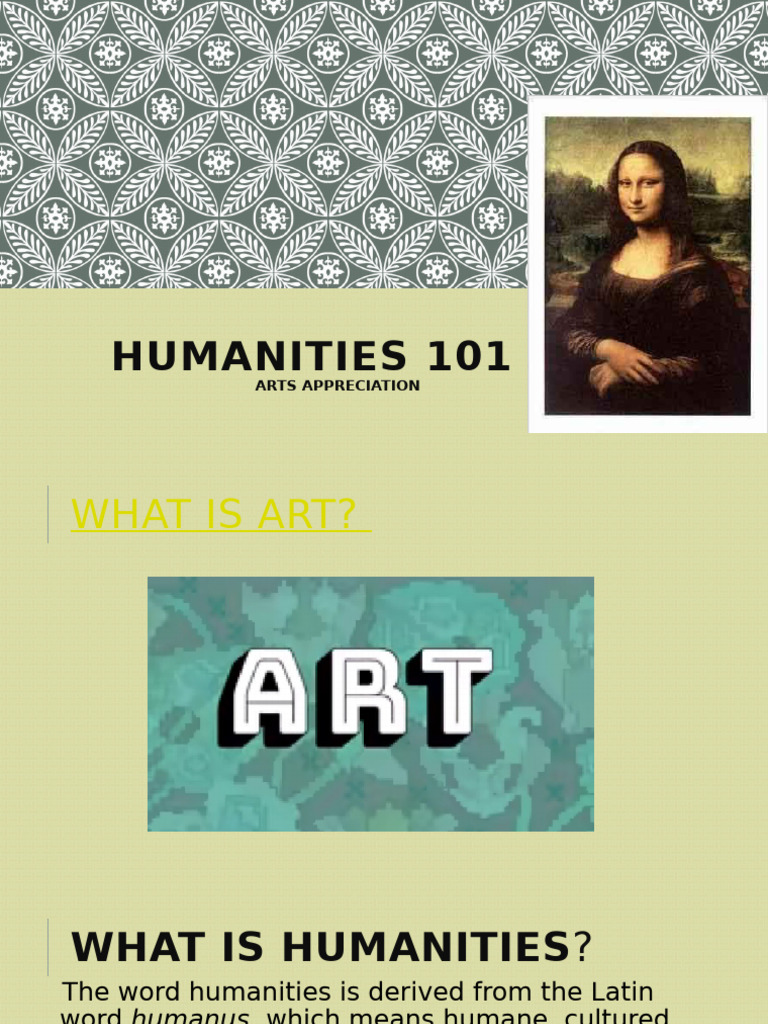 Chapter 1 Foundation of Art | PDF | Experience | Imagination