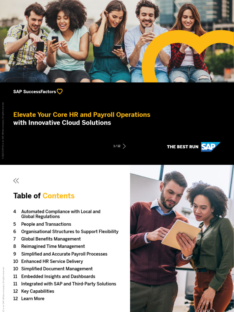 Elevate Your Core HR and Payroll Operations with Innovative Cloud Solutions | PDF | Payroll ...