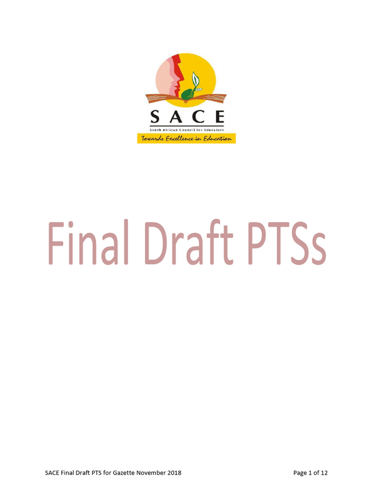 Sace - 36738-2019-03-06-SACE Draft PTS For Gazette 28082018 (00000003 ...