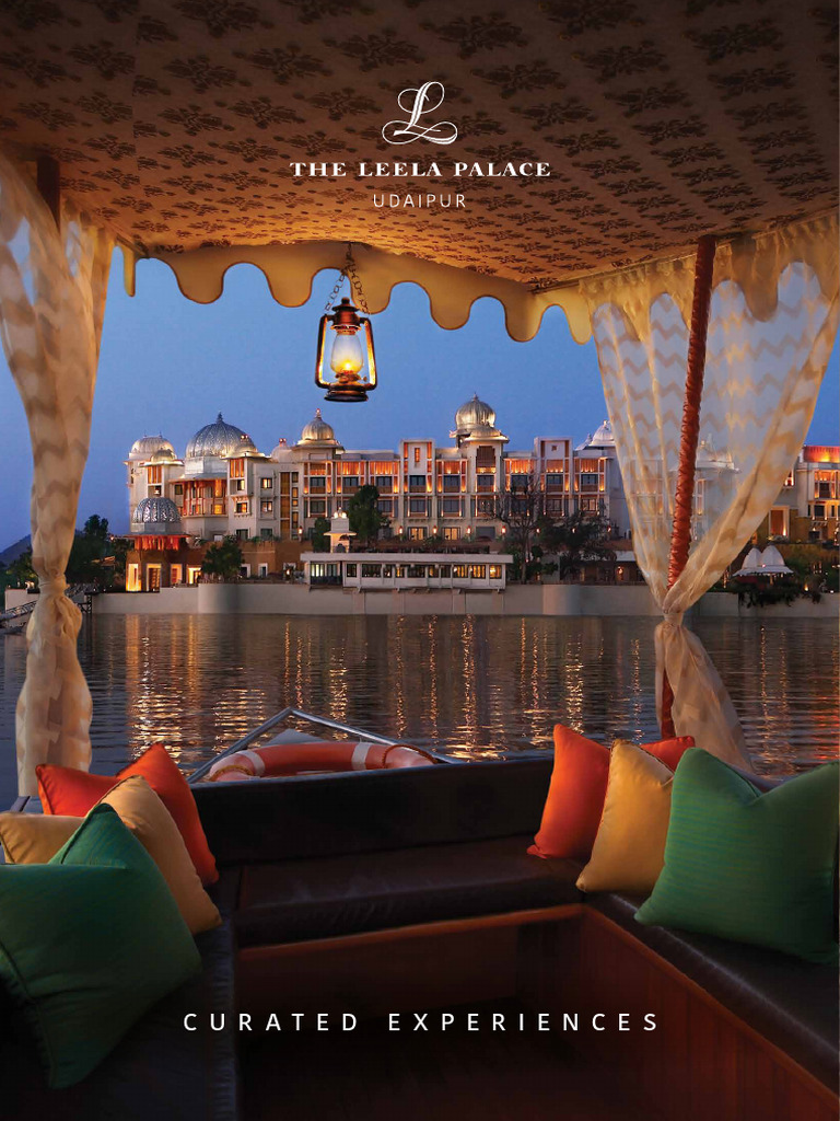 Udaipur Experiences at The Leela Palace | PDF