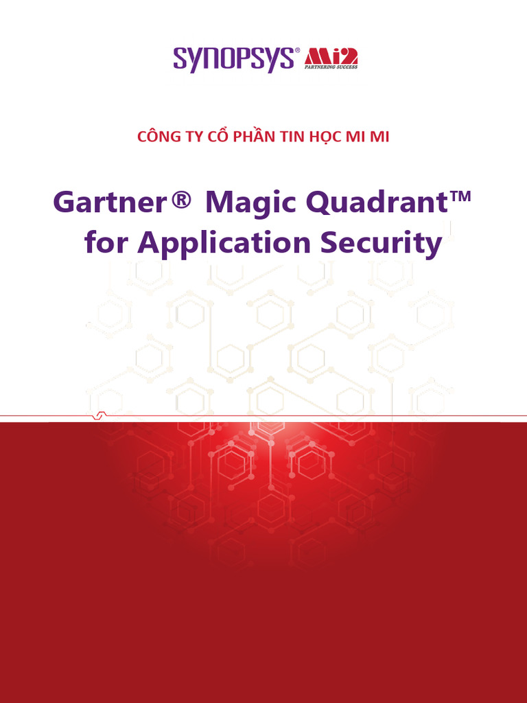 Gartner Magic Quadrant For Application Security | PDF | Computer Security | Security