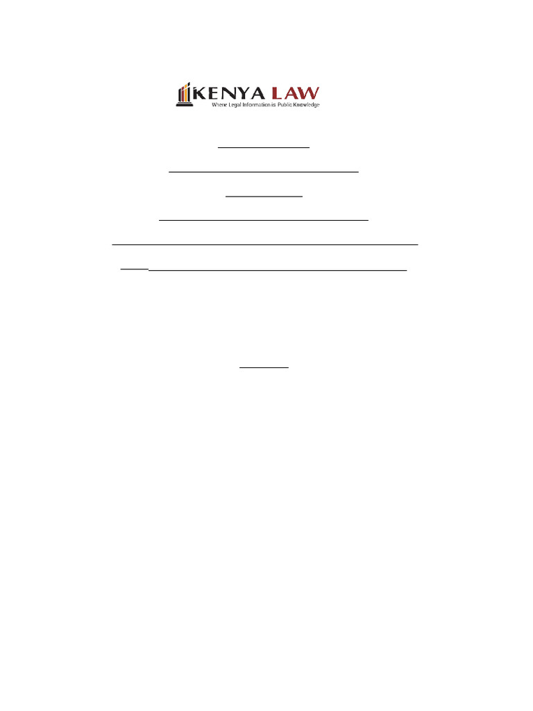 Kenya Court Recognizes German Divorce Decree | PDF | Divorce | Marriage