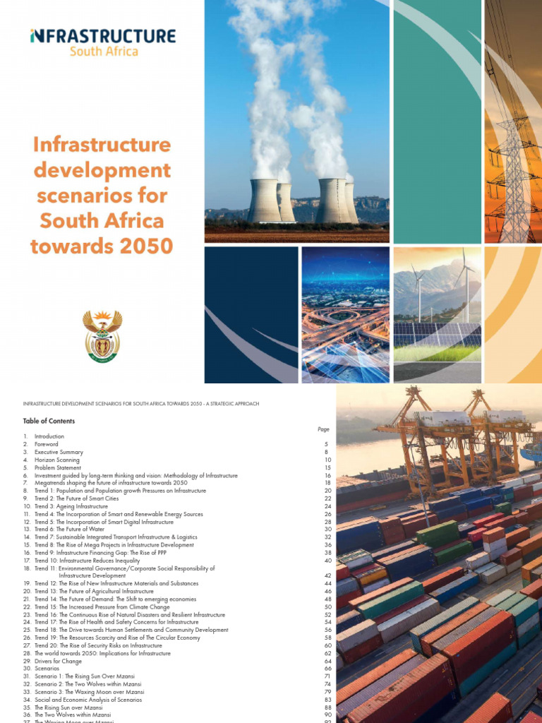 Infrastructure Development Scenarios For South Africa 2050 - For Print ...