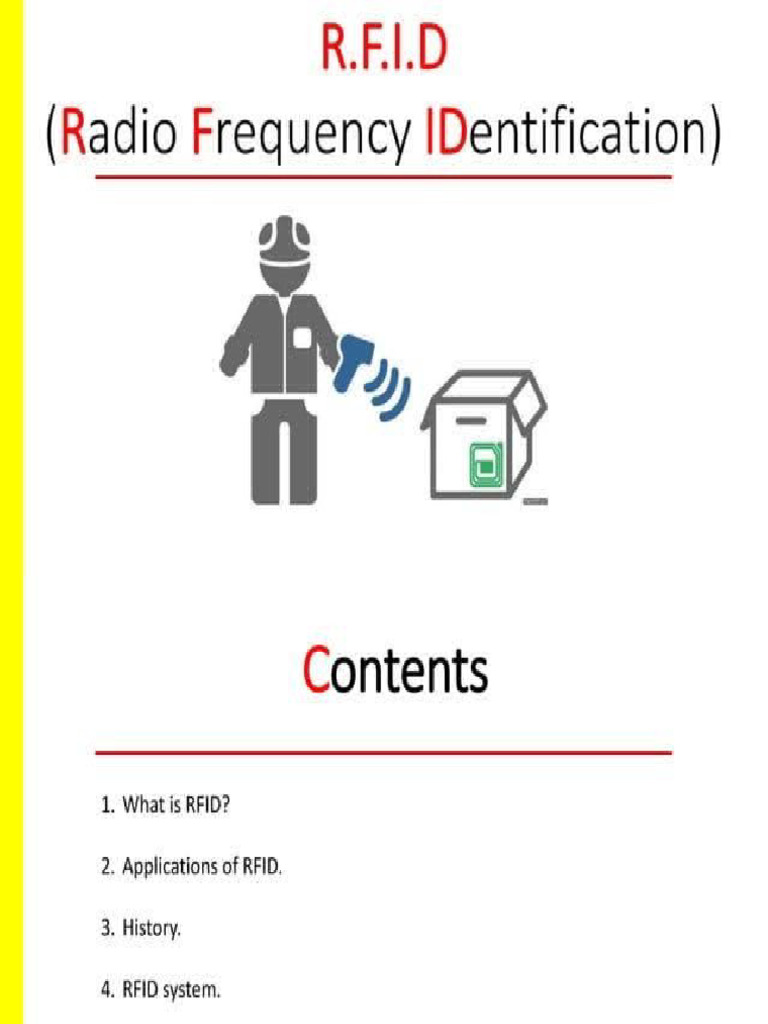 RFID | PDF