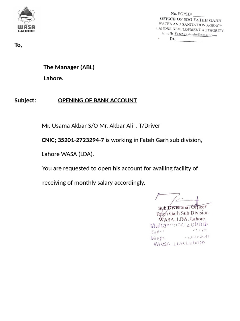Wasa Application | PDF