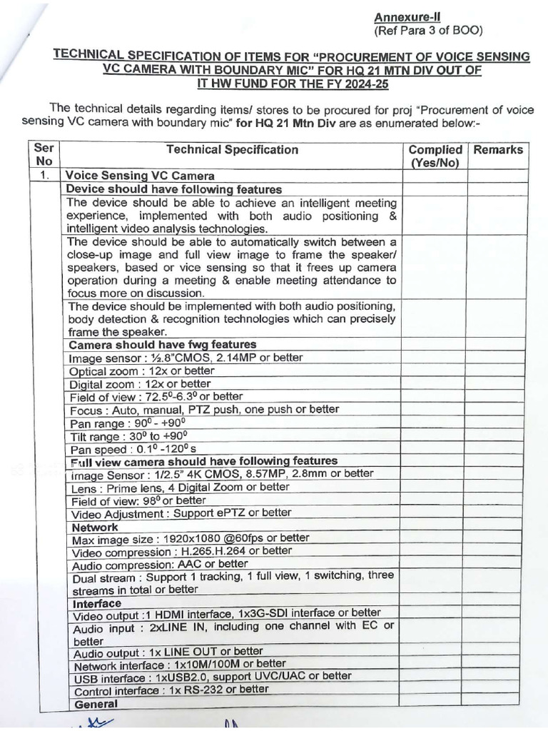 Voice - Sencing - Specifications - 09-06-2024 - 10-00-53 | PDF