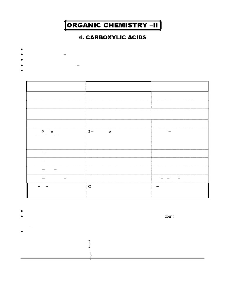 Carboxylic Acids and Their Isomers | PDF | Carboxylic Acid | Aldehyde